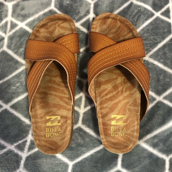 Billabong | Shoes | Billabong Tiger Print Sandals | Poshmark